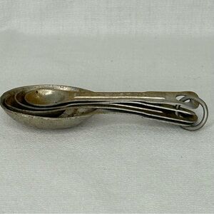 Kitchen | Vintage Aluminum Measuring Spoons Great For Rustic Decor Or ...